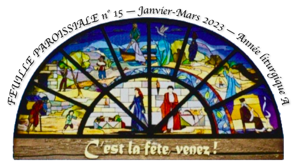 Feuille Paroissiale n°18 Sainte-Catherine de Bonlez – Unité pastorale de Dion